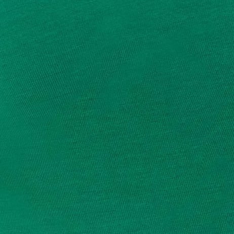 Green | Frill Open Neck Jersey Top | WoolOvers UK