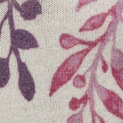 Purple Multi | Gassato Floral Cascade Sweater | WoolOvers UK